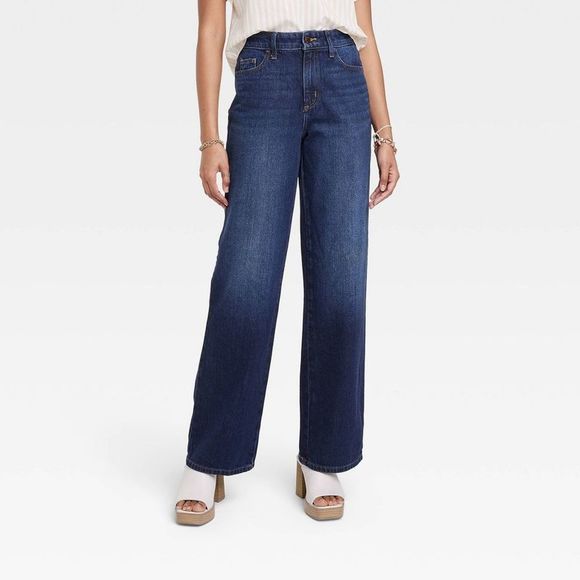 Universal Thread | Jeans | Womens Highrise Wide Leg Jeans Universal ...